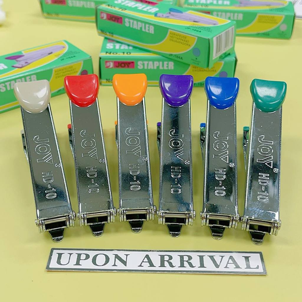Joy Small Stapler No.10 Metal Paper Stapler Machine School Office ...