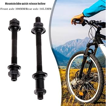 AXLE Mountain Bike Bicycle Quick Release Front Back Axles Hollow Hub ...
