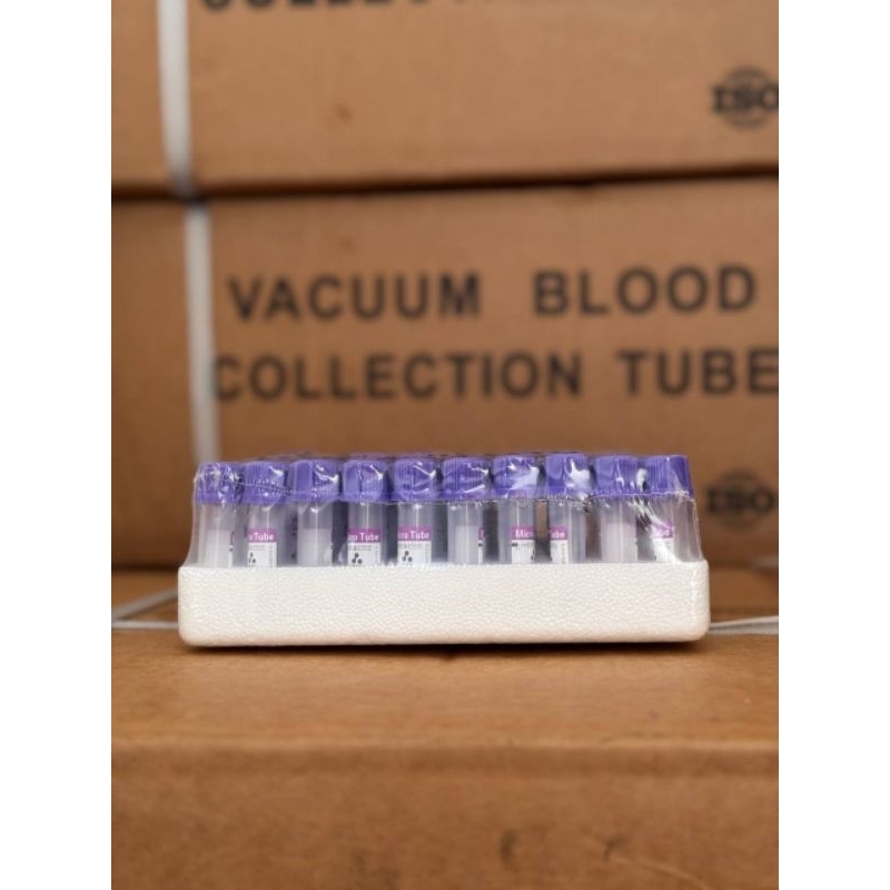 Microtainer EDTA Tube 0.5ml (Blood Collection Tube) | Shopee Philippines