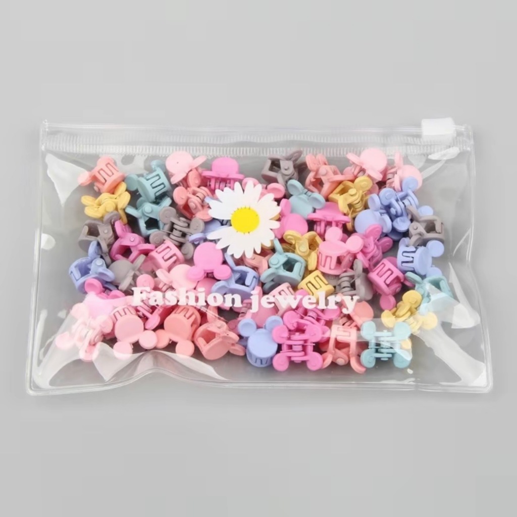 30pcs/Set Hair Must Have Colorful Candy Hair Clips For Mini Princess ...