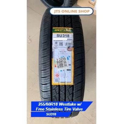 255/60R18 Westlake SU318 w/ Free Stainless Tire Valve (PRE-ORDER) | Shopee Philippines
