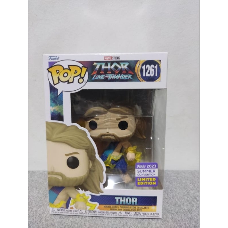 Funko Pop Marvel - Thor 1261 2023 Summer Convention Exclusive Thor Love ...
