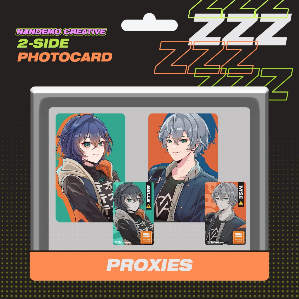 Zenless Zone Zero - Photocard Back to Back - Proxy ZZZ | Shopee Philippines
