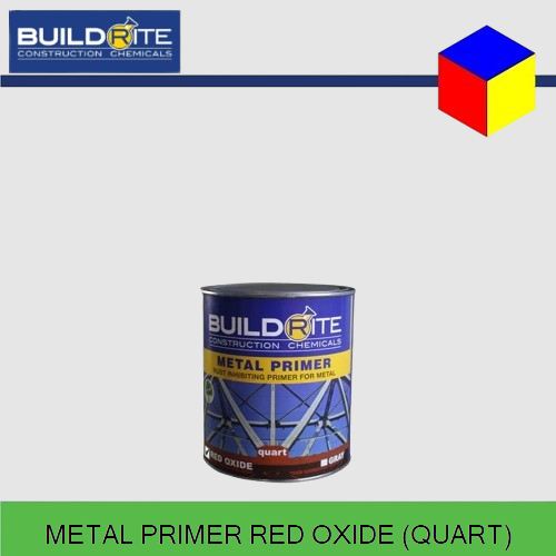 Metal Primer Red Oxide (Quart) Rust Inhibiting Primer for Ferrous Metal ...