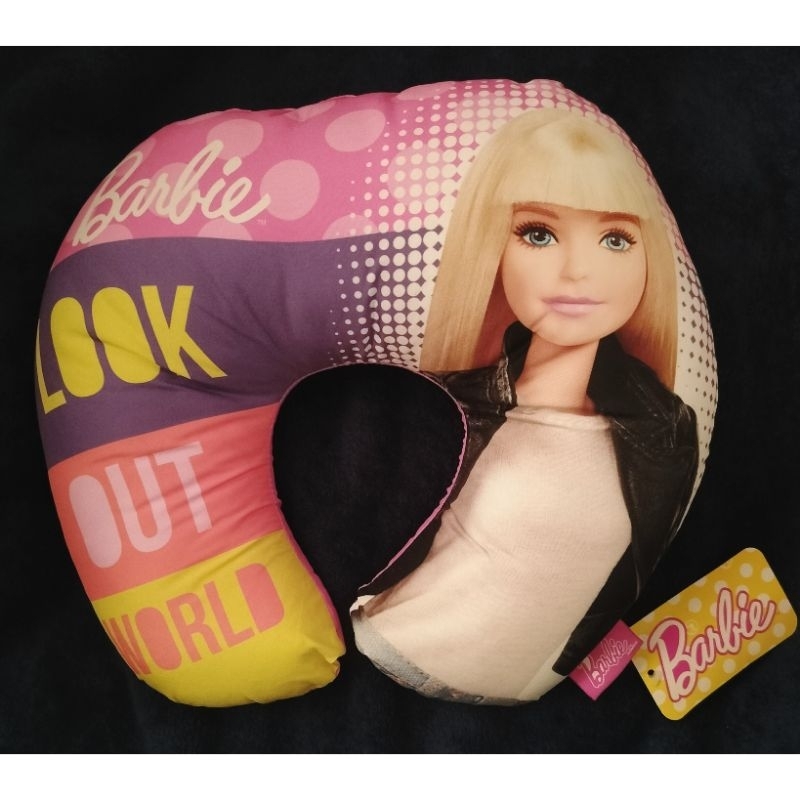 Barbie Neck Pillow LOOK OUT WORLD Design | Shopee Philippines