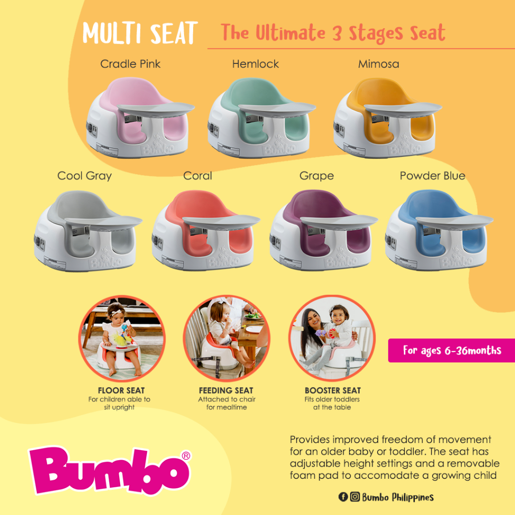 Bumbo Multi Seat (Feeding Essentials) 6 and 36 months | Shopee Philippines