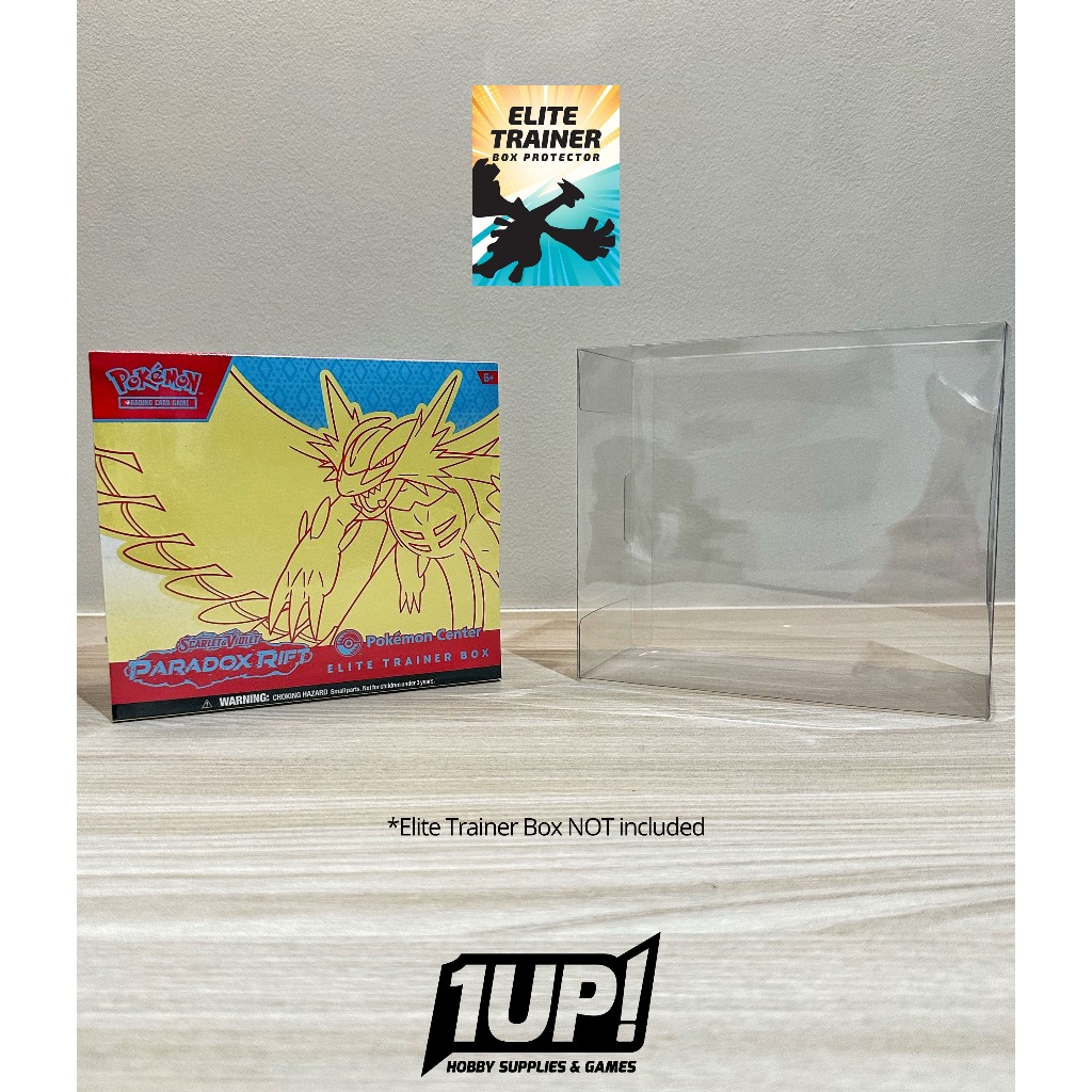 Pokemon Elite Trainer Box Protector | Clear PET Plastic Case | ETB ...