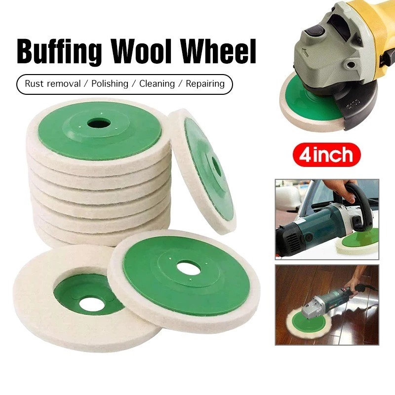 4" Buffing Disc for Grinder Buffing Disk Buffing Wheel Polishing ...