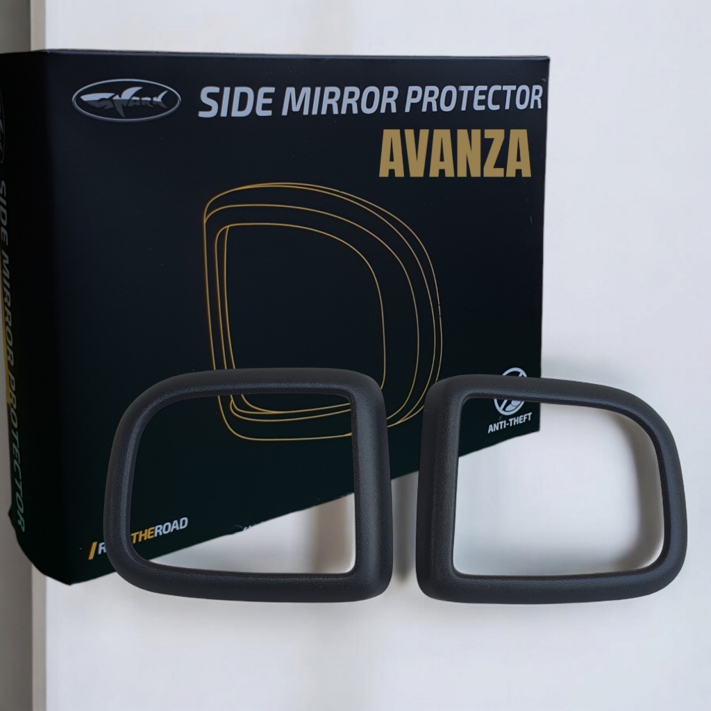 Toyota Avanza 2016 to 2025 Shark Side Mirror Protector Anti-theft ...