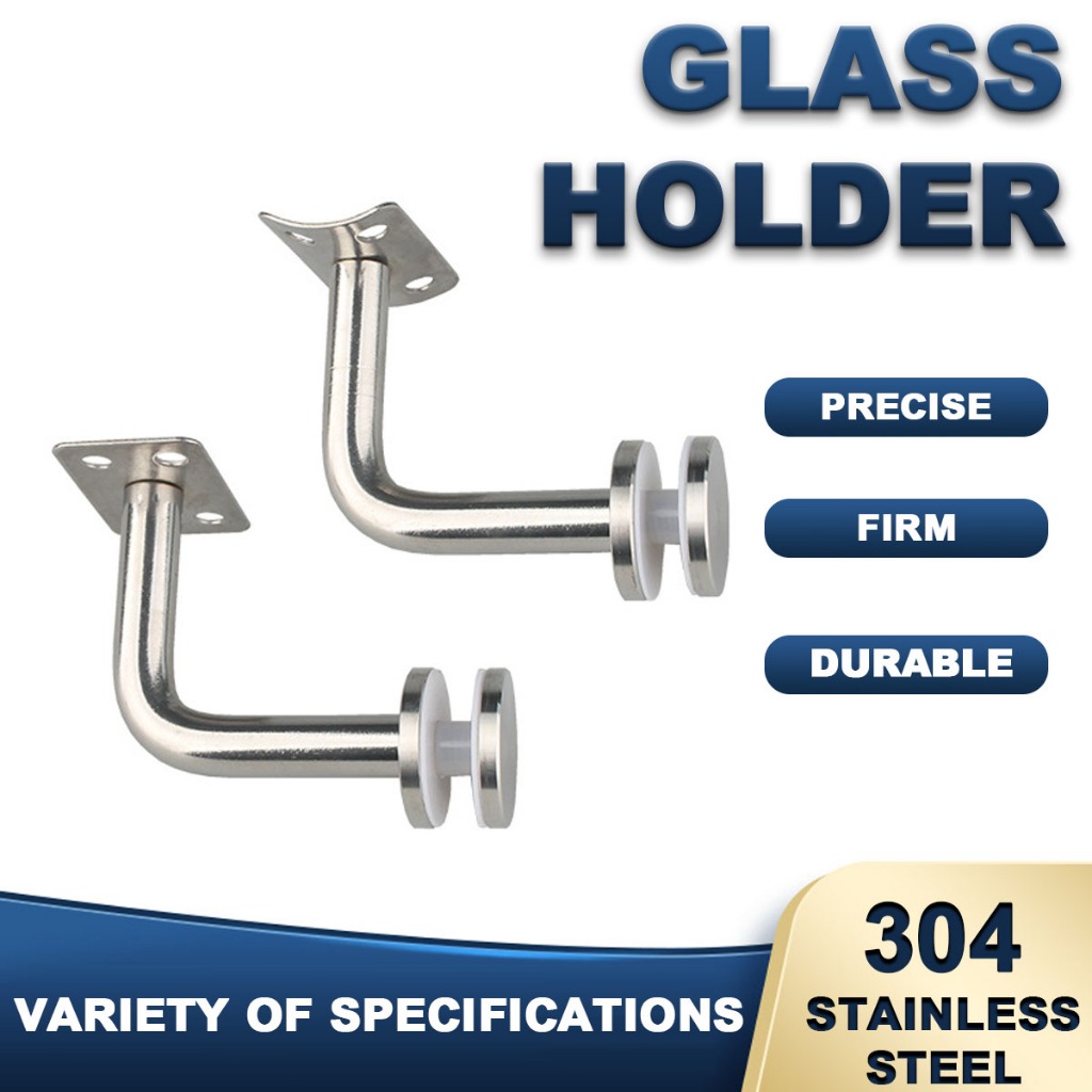 Handrail Bracket Stainless Steel Stair Wall Mounted Railing Guardrail ...