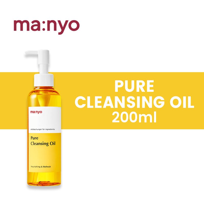 Korean Manyo Pure Cleansing Oil 200ml Black Heads Remover For Acne ...
