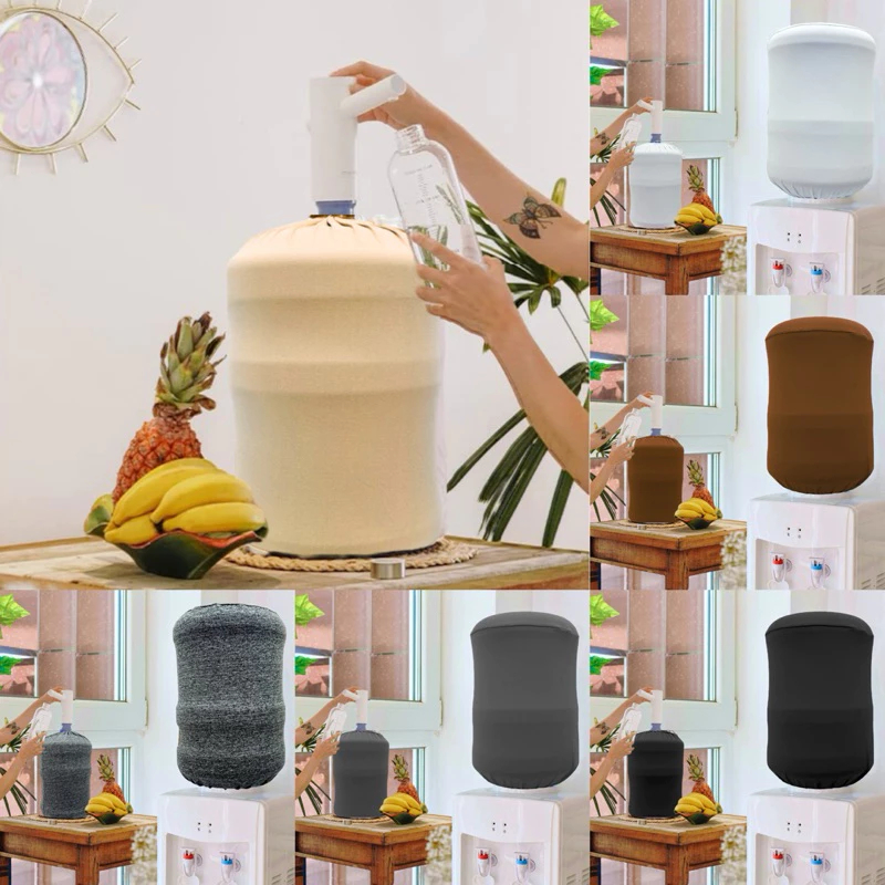 JUG DISPENSER COVER Plain Gallon Cover Mineral Water Jug Cover | Shopee ...