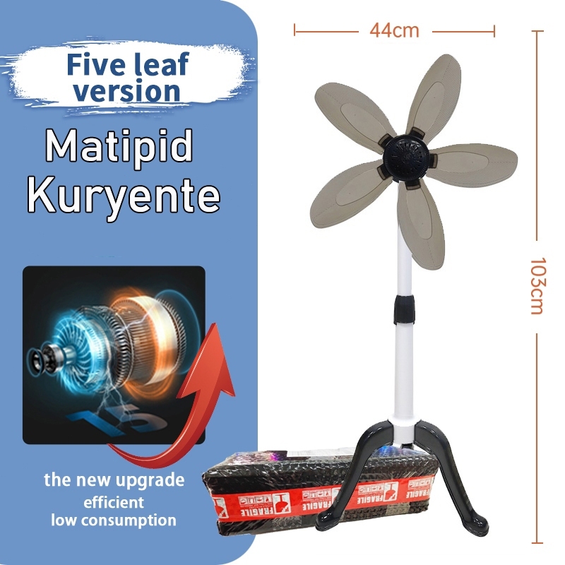 SATA Universal KUKU 5 Blades Stand Fan Portable Stand Fan Home ...