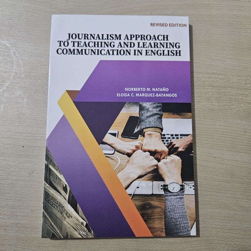 Journalism Approach to Teaching and Learning Communication in English ...