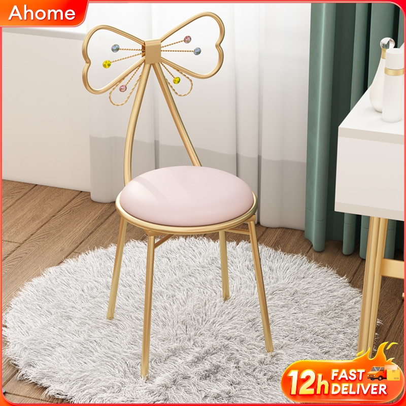 Vanity Butterfly Chair Stool Dressing Chair Living Bedroom Chair Nordic ...
