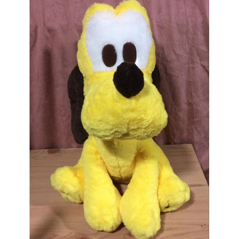 Disney Pluto Red Cheeks Giga Jumbo Plush Toy Doll Yellow Sega Prize ...