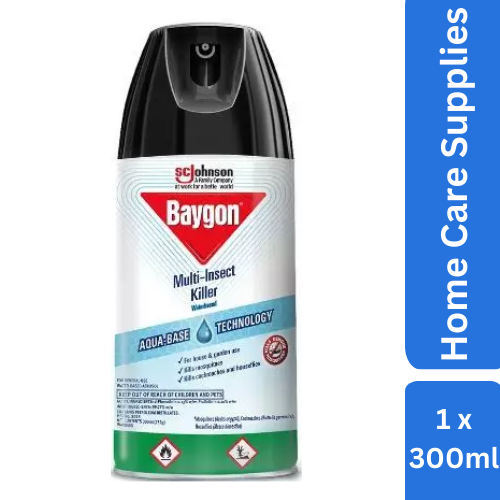 Baygon Multi Insect Killer Water Based 300 ml | Shopee Philippines