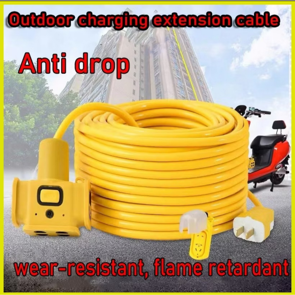 Extension Cord Socket long Plug-in Strip 5M/10M/20M/30M/40M Electric ...