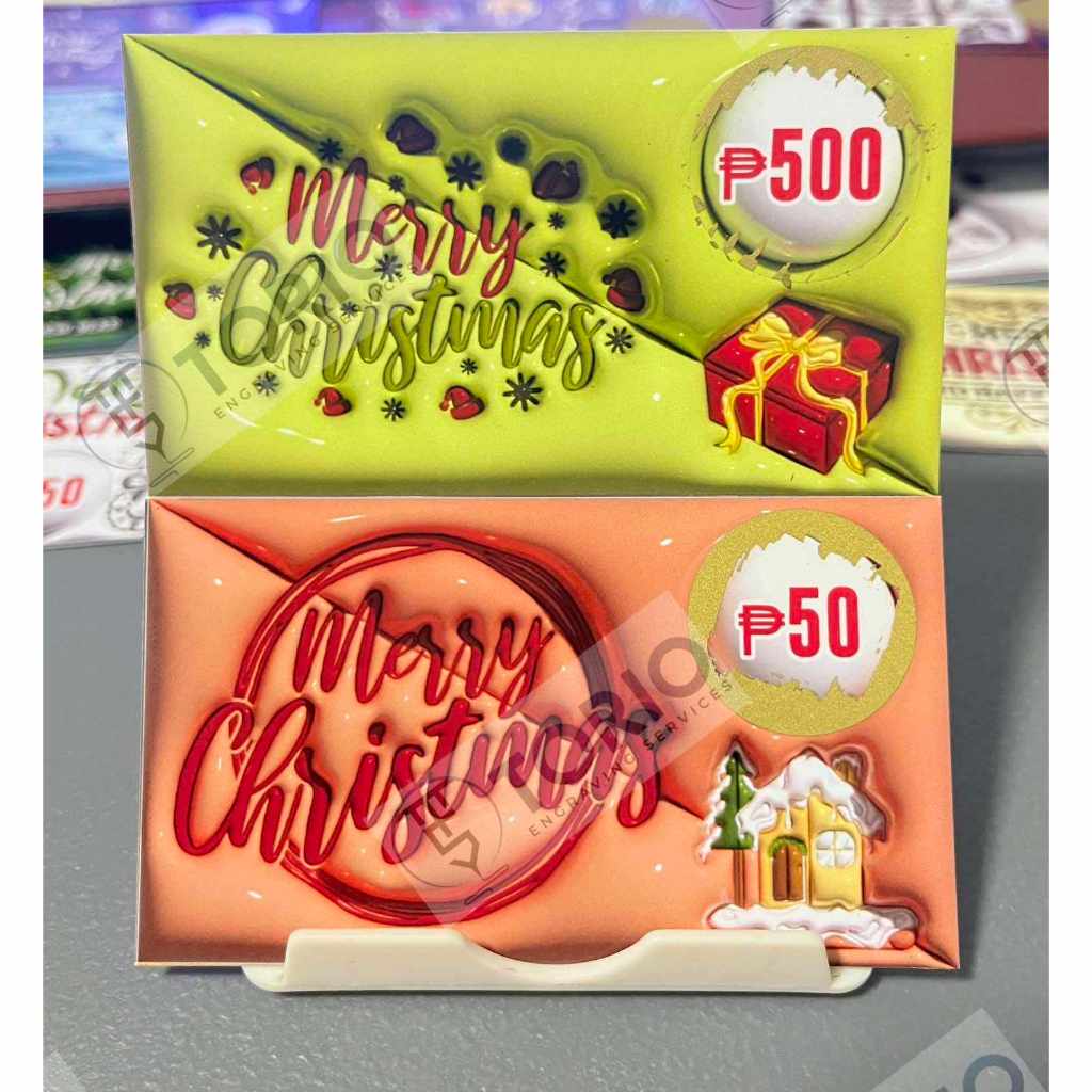 TRENDING 3D EFFECT CHRISTMAS ANGPAO MONEY ENVELOPE Aguinaldo with a ...