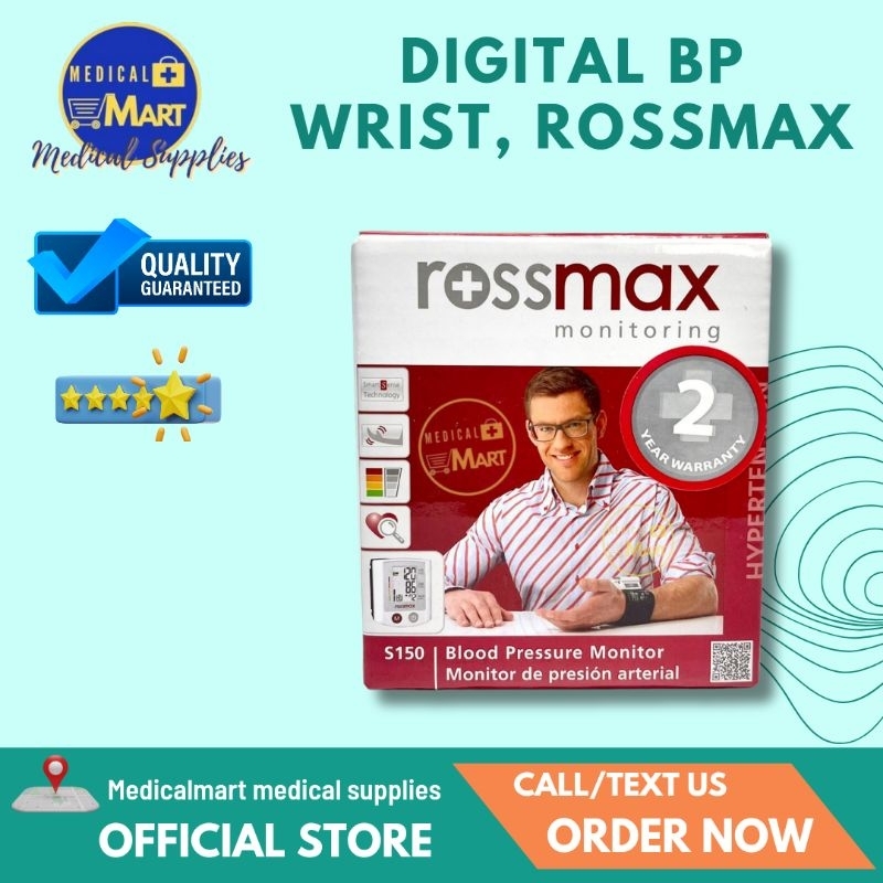 Digital BP Wrist,Rossmax | Shopee Philippines