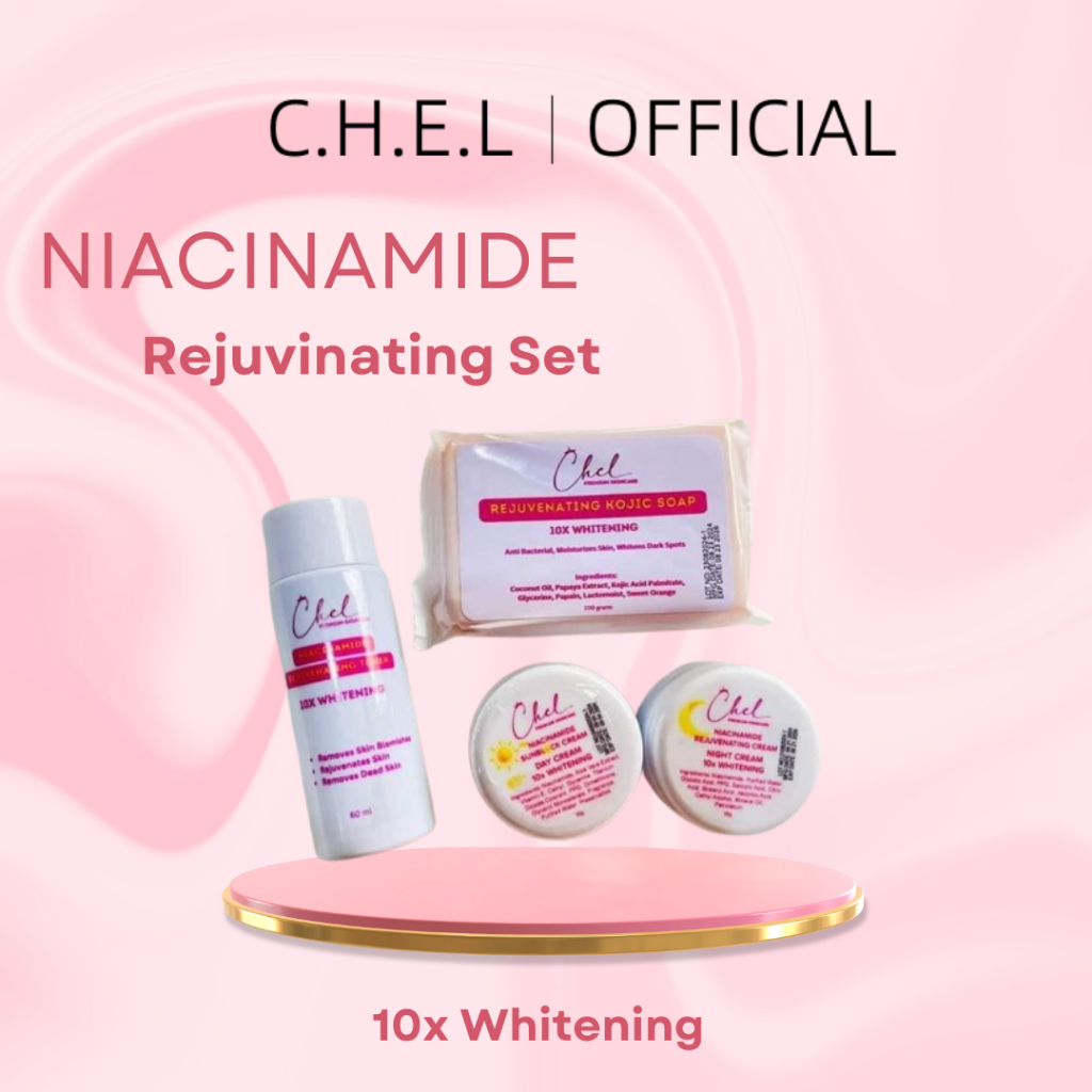 CHEL BEAUTY Premium Niacinamide Rejuv Set (DAVAO) | Shopee Philippines