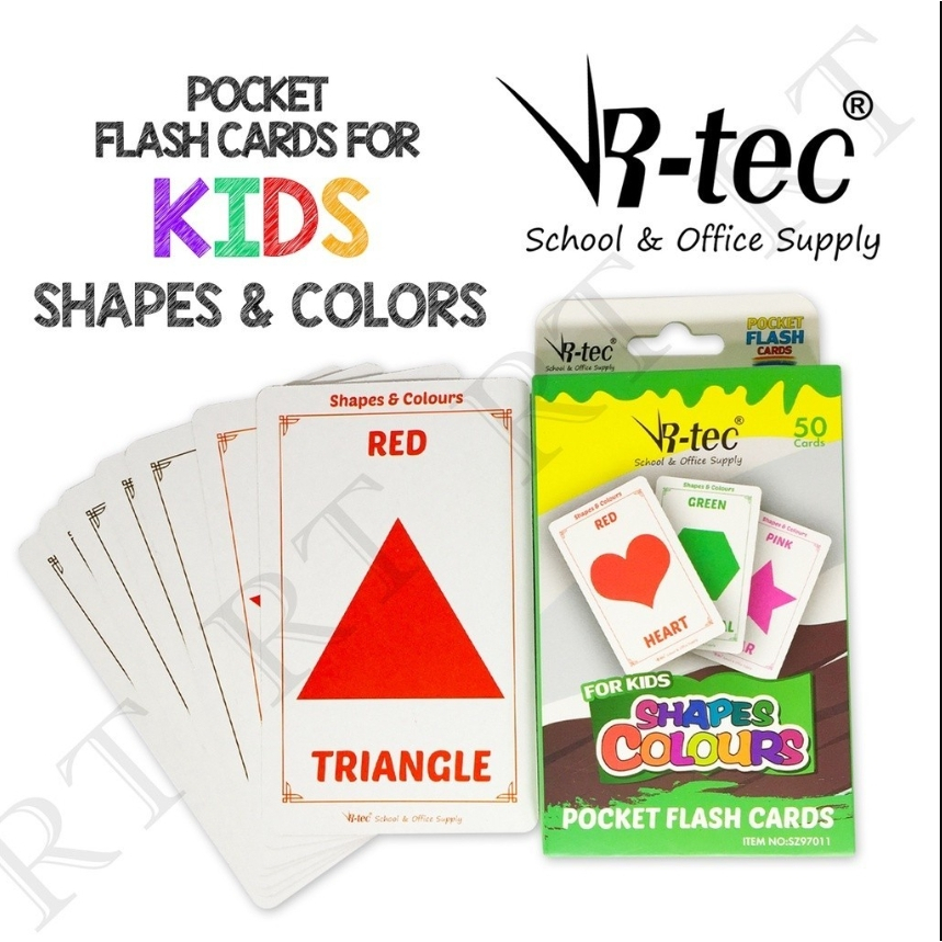 Learning Pocket Flash Cards for Preschool FLASH CARD RTEC Early ...