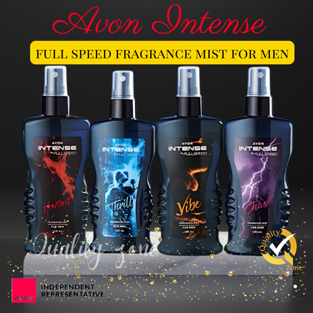 AVON Intense Fragrance Mist for Men 100 ml ( 1 BOTTLE ) Thrill ...