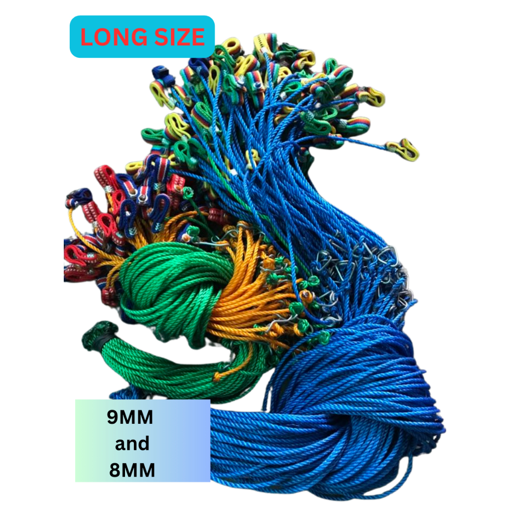 JHT Cock Cord/ Panali ng manok/ Hikot sa manok/ Nylon 9MM and 8MM thick ...