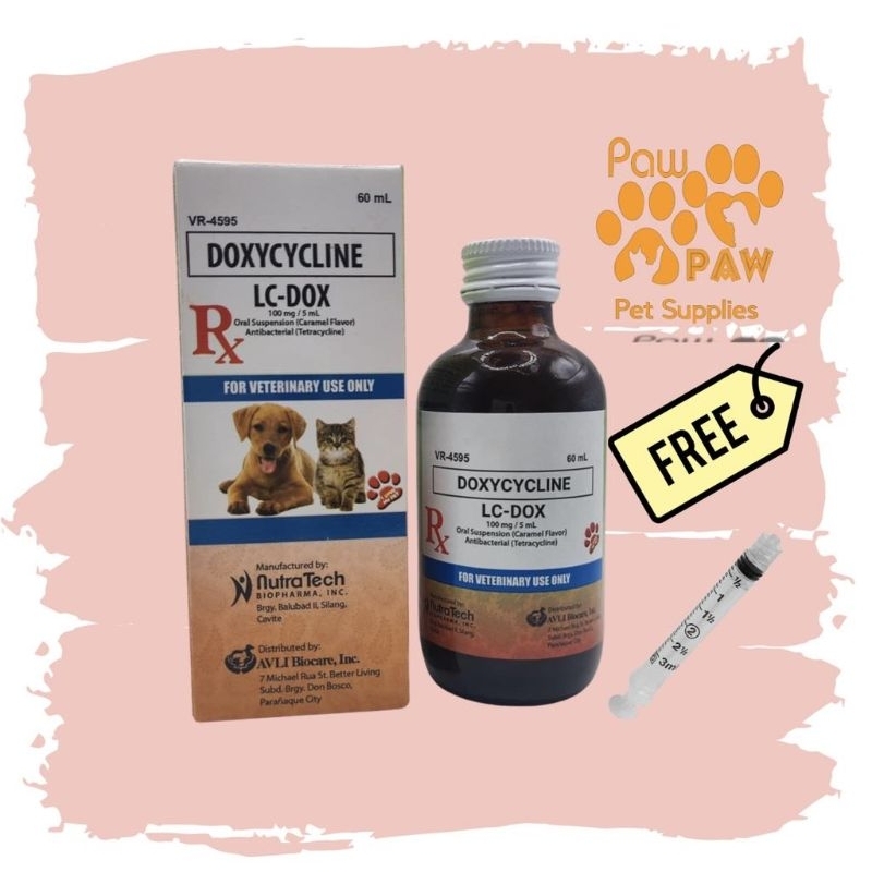 LC Dox Suspension 60ml and 120ml | Shopee Philippines