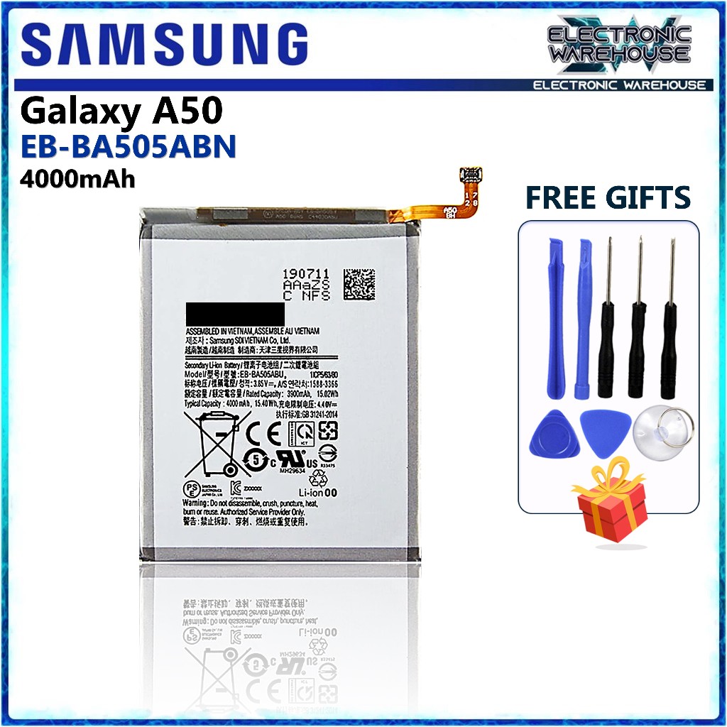 Battery for Samsung Galaxy A50 EB-BA505ABU | A505F A505FN A505GN A505G ...