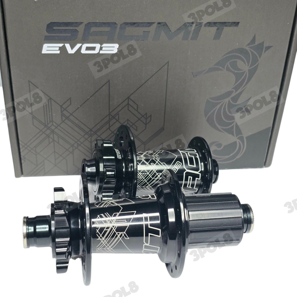 Sagmit Evo 3 28H Hub Cassette Hyperglide 6 Pawls Disc Brake Sealed ...