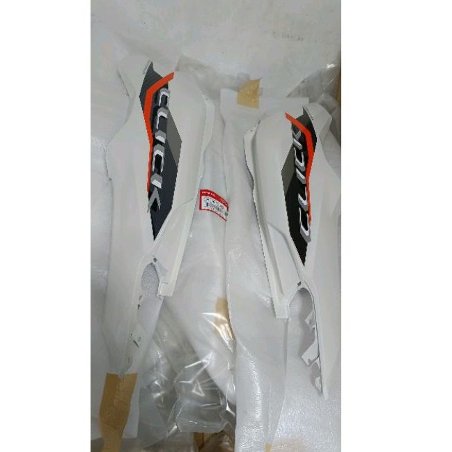 HONDA CLICK V3 BODY COVER WHITE | Shopee Philippines