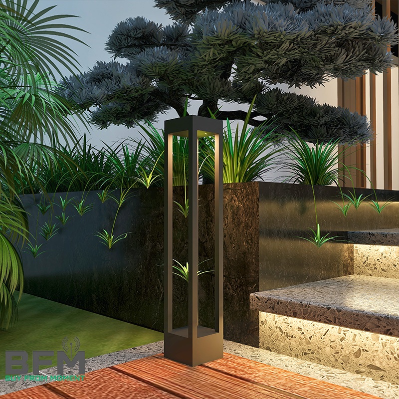 Outdoor high end modern column light LED energy saving IP65 waterproof ...