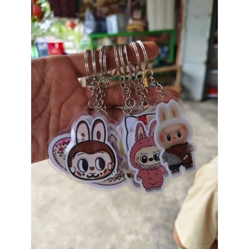 LABUBU Laminated Keychains Affordable and Cute | Shopee Philippines