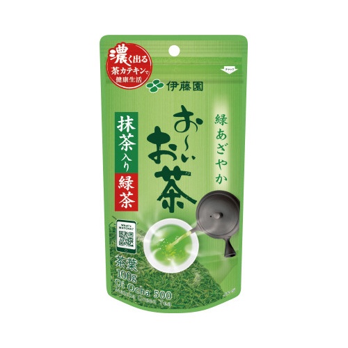 Itoen Oi Ocha Matcha Green Tea Tea Leaves Sencha 100g【Direct from Japan ...