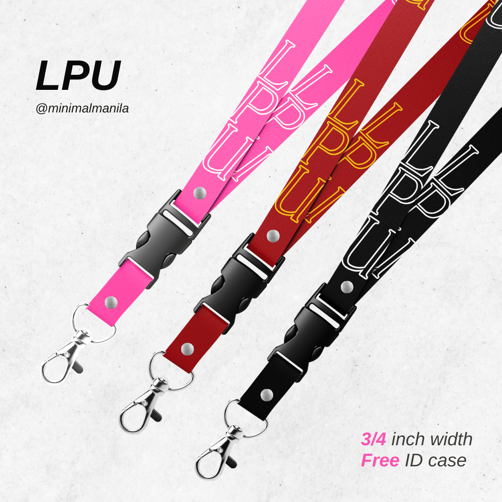 LPU ID Lace Lanyard | Minimal Manila University Lanyards | Shopee ...