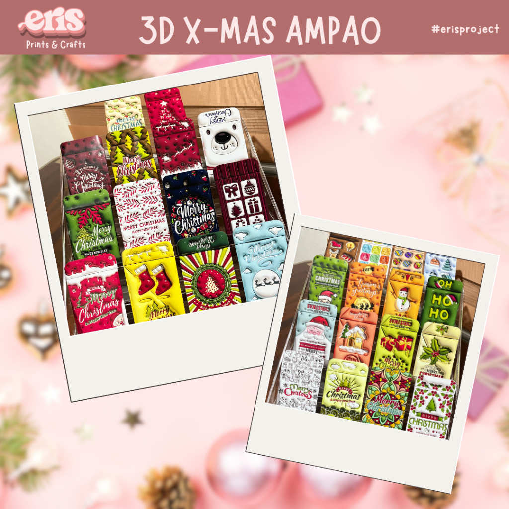 3D CHRISTMAN AMPAO (MONEY ENEVELOP) | Shopee Philippines