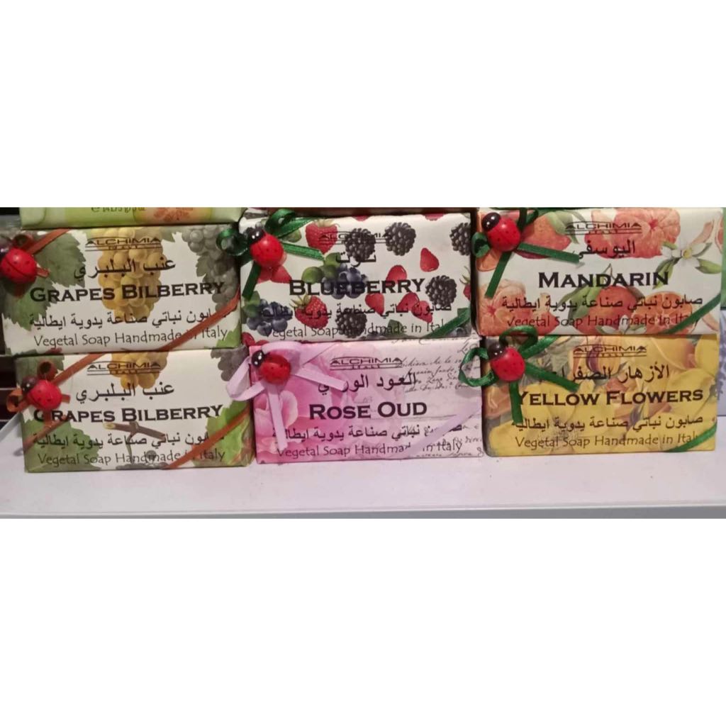 ALCHIMIA vegetable soap hand made in Italy 200g | Shopee Philippines