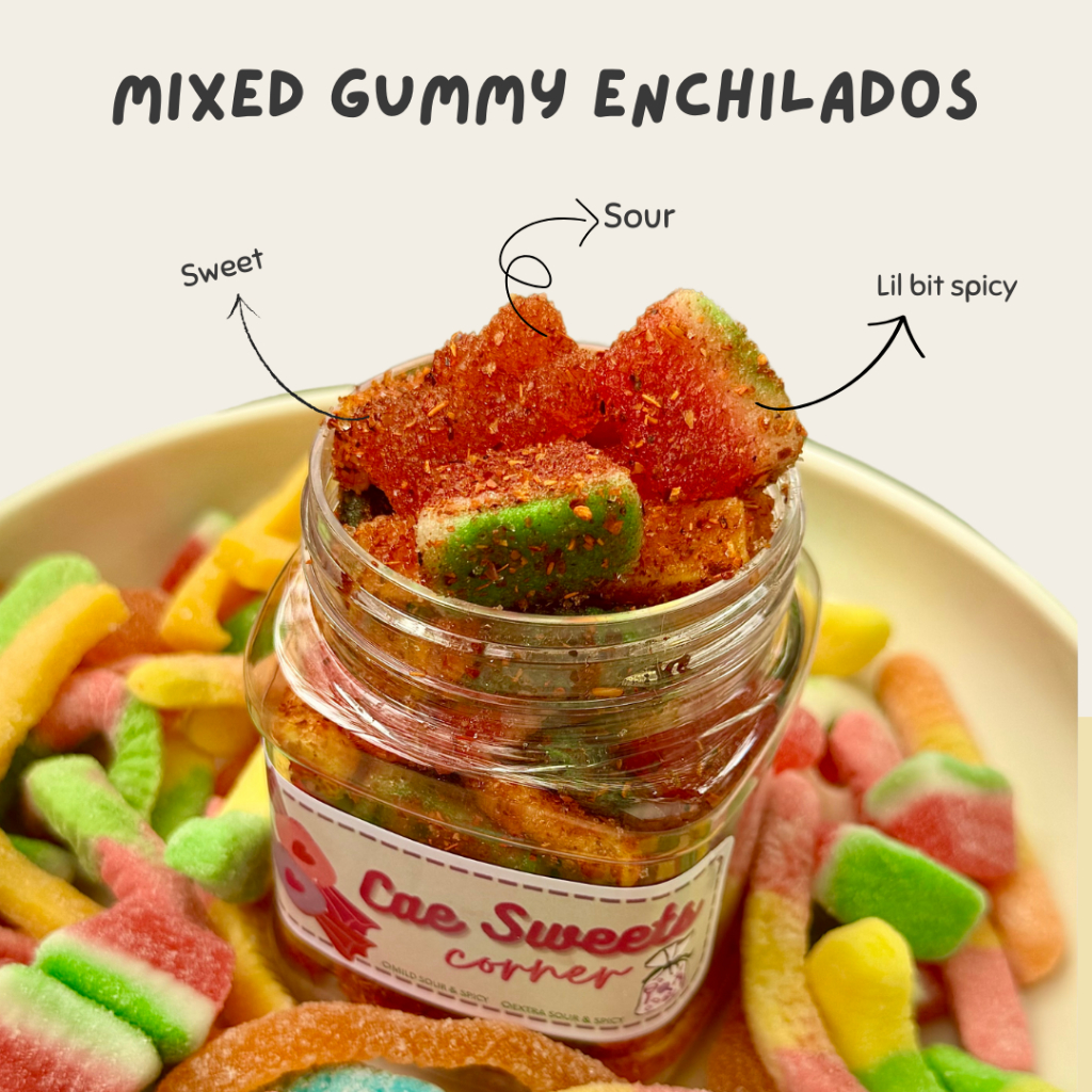 Mixed Gummy Dulces Enchilados in a JAR | Shopee Philippines