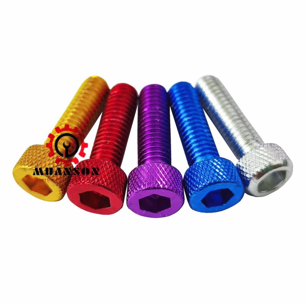 motorcycles aluminum Allen cap screw bolt 6x20(1pcs) | Shopee Philippines