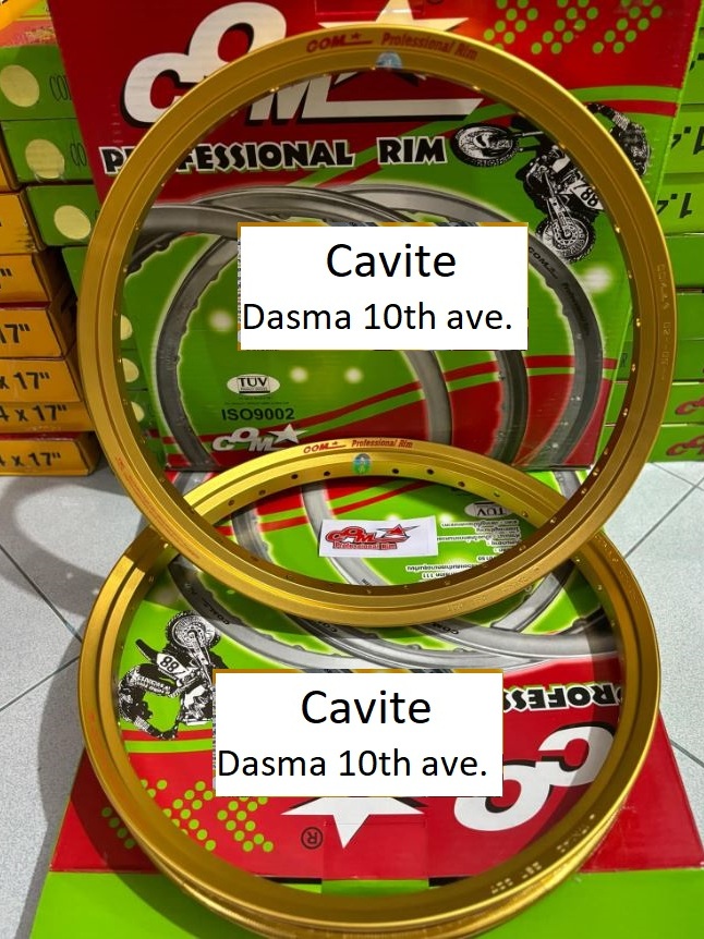 comstar professional rim double wall 1.4x17 both pair SOLD AS SET ORIG ...