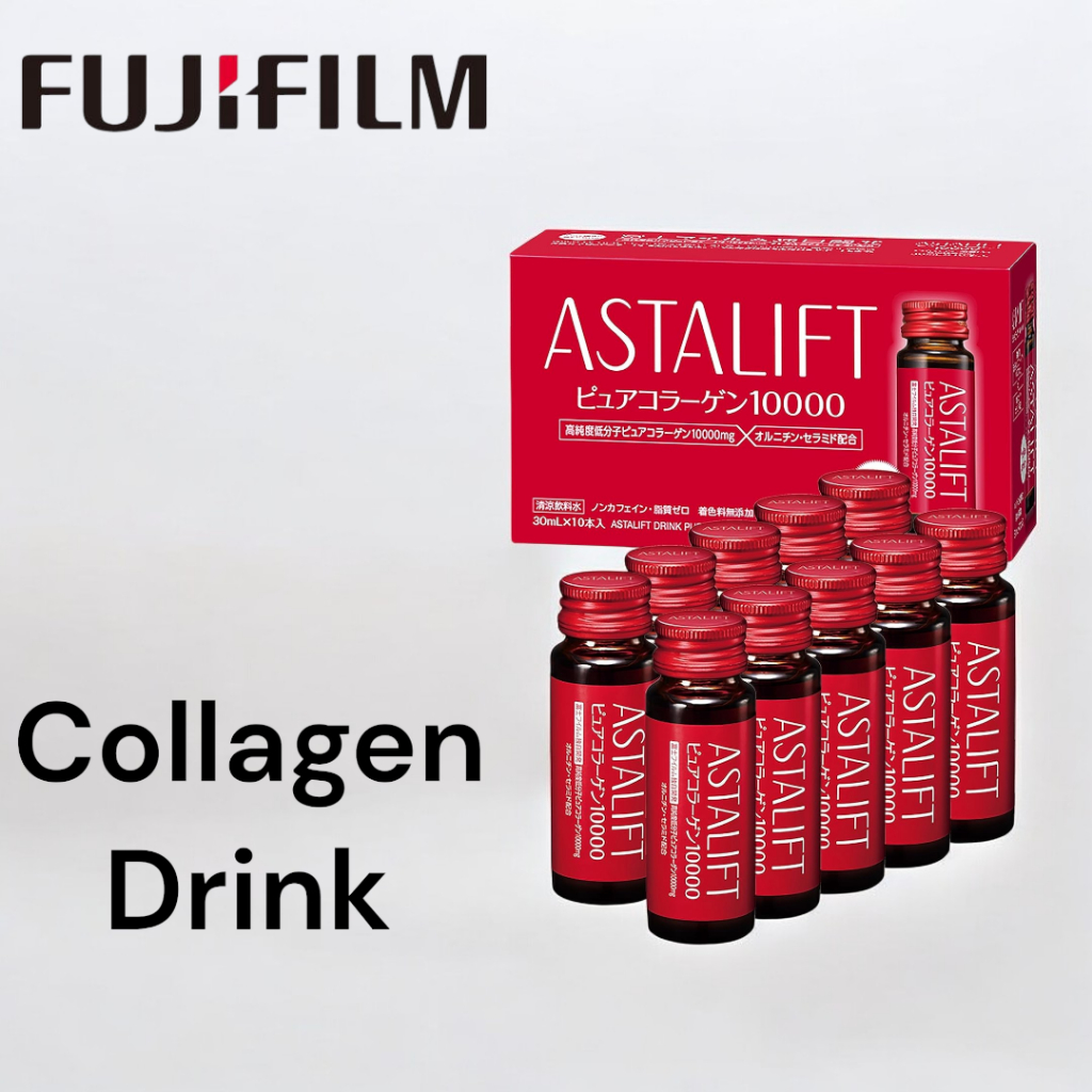 ASTALIFT Collagen Drink Pure 10000 (1 box, 30ml x 10 bottles) Non ...