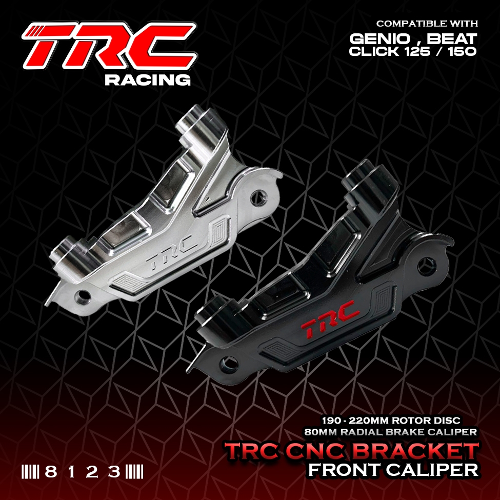 TRC RACING 4POT FRONT RADIAL BATMAN CALIPER BRACKET (220MM DISC) FOR ...
