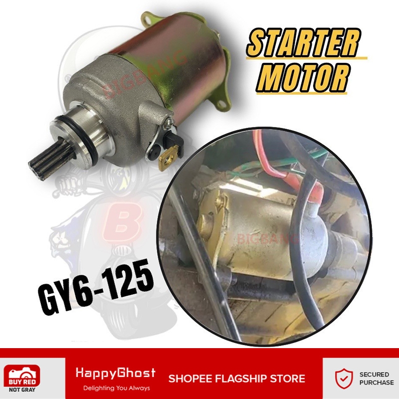 Motorcycle Gy6-125 Starter Motor Gy6 125/Rusi Gala/Rusi Passion ...