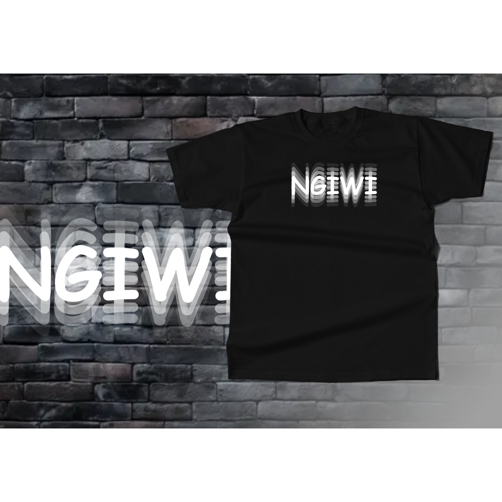 NGIWI CLOTHING - Blurred Simple Style , Oversized Fit | Shopee Philippines