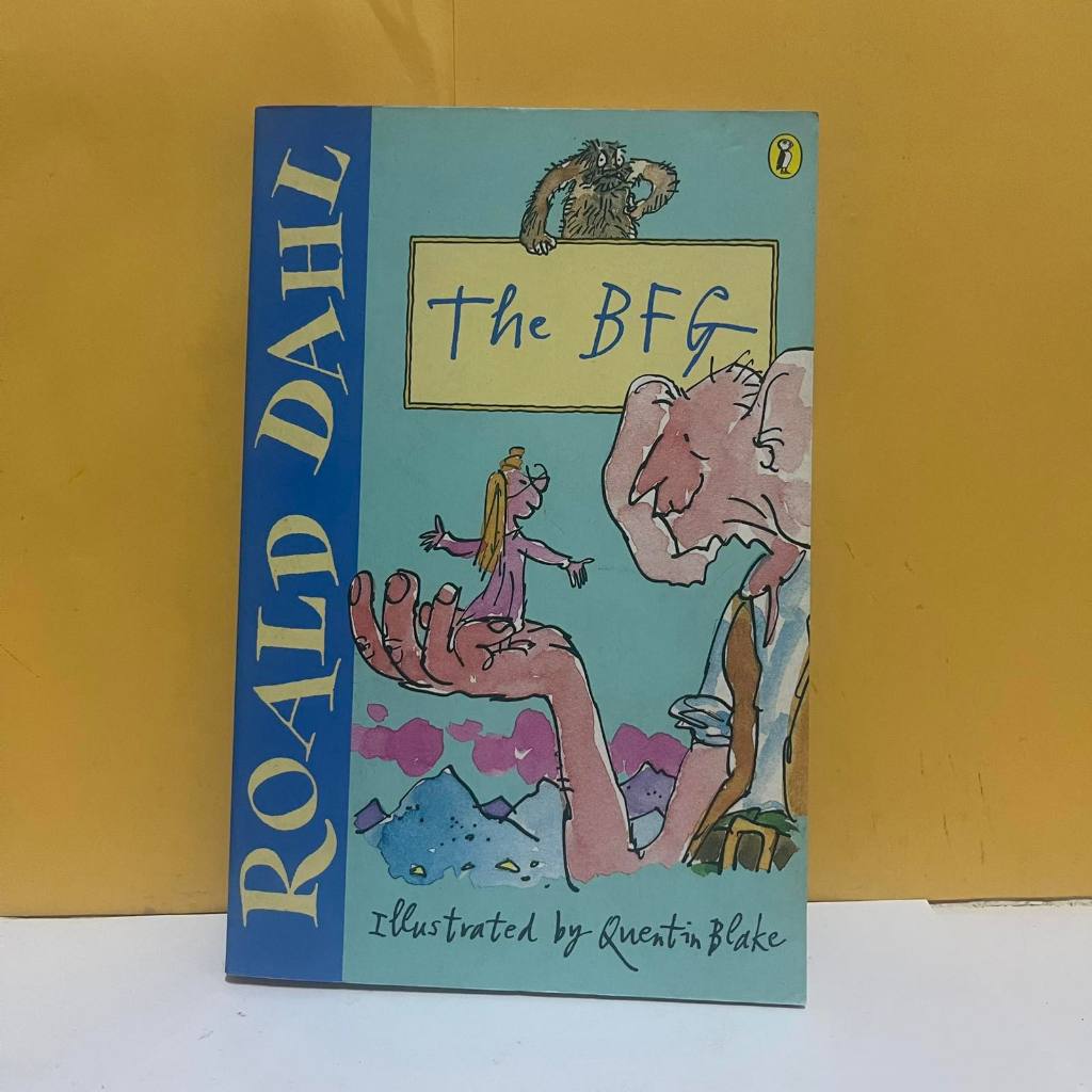 The BFG by Roald Dahl Secondhand Preloved Book (Blue Copy) | Shopee ...