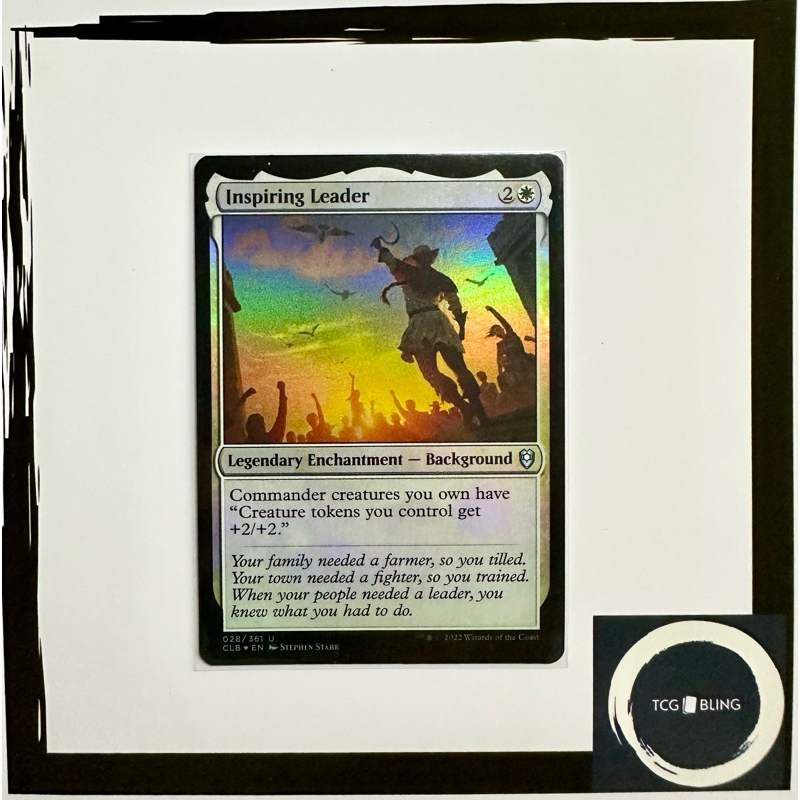 Inspiring Leader MTG- CLB (Normal Foil) | Shopee Philippines