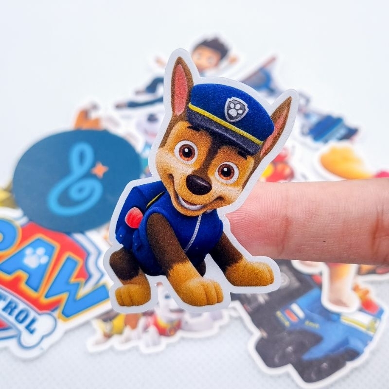 Papery Creatives 10 pcs Paw Patrol sticker pack vinyl waterproof for ...