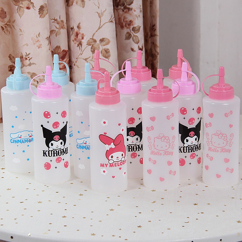 Sanrio Condiment Squeeze Bottle Sauce Squeeze Squirt Bottle Syrup Salad ...