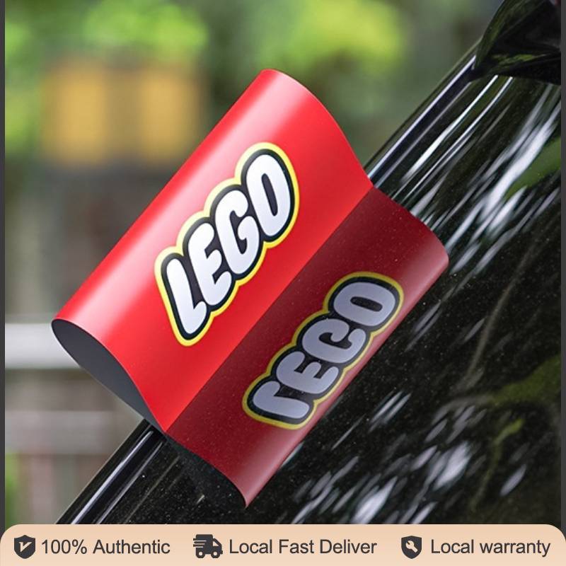 Car/Motorcycle LEGO Label Waterproof Washing Sticker Trunk Door ...
